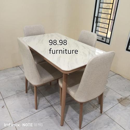 Jual Set Meja Makan Marmer Minimalis 4 kursi Import - IMPORTA - Kota ...