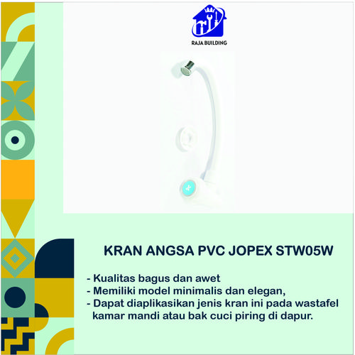 Jual Kran Angsa PVC Jopex STW05W / Kran Dapur / Kran Wastafel - Kota ...