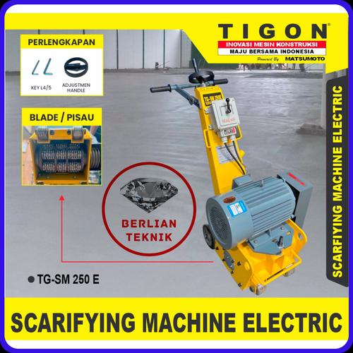 Jual Scaryfing Machine Tigon TG-SM 250 E + Electromotor 7.5 HP ...