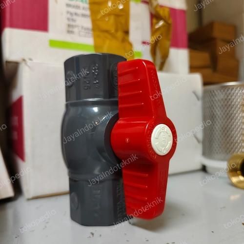Jual Ball valve compact PVC 1/2" inch Merk SH Taiwan - Jakarta Barat ...