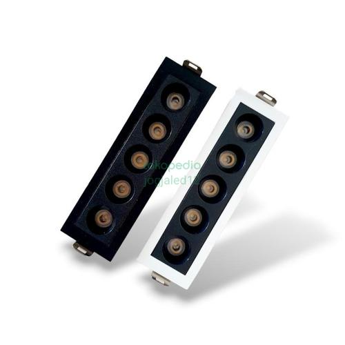 Jual Lampu LED Downlight Linear / Kap Rell Luminer 10W 4000K Natural ...