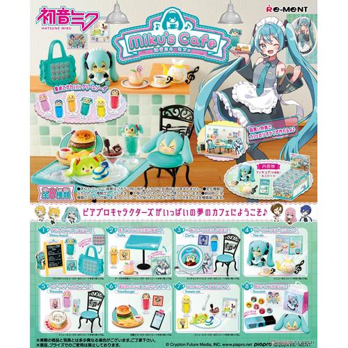 Jual Re-ment Hatsune Miku Miku`s Cafe Set of 8 - Kota Medan - Super ...