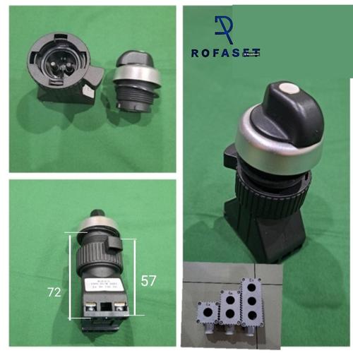 Jual explosion proof selector switch 3 position Q30mm Ex de IIc GB ...