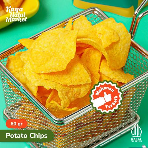Promo Keripik Kentang Potato Chips Cemilan Renyah Kaya Halal Market ...