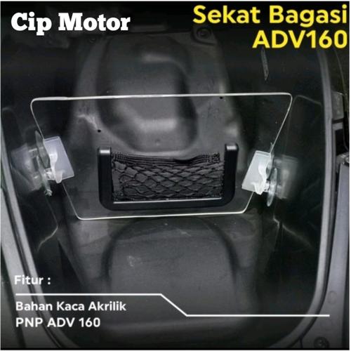 Jual Sekat Bagasi ADV 160 Pemisah Bagasi Jok ADV 160 PNP - Kota ...