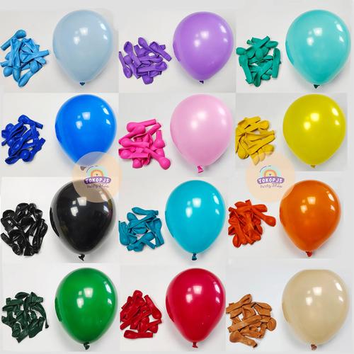 Jual Balon Latex metalik Ukuran 12 Inch isi 10 pcs - Kuning - Kota ...