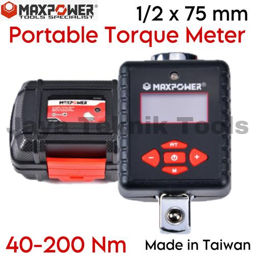 Jual Portable Torque Meter Maxpower Pengukur Torsi Alat Ukur 40 200 Nm ...