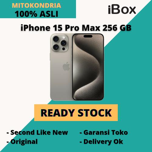 Jual Apple iPhone 15 Pro Max 256GB - Natural Titanium Garansi Resmi ...