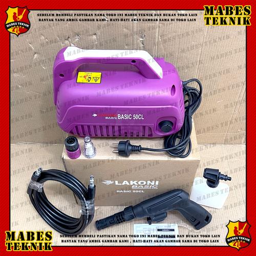Jual MESIN HIGH PRESSURE CLEANER LAKONI BASIC 50 CL / STEAM LAKONI 550 ...