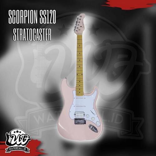 Jual Gitar Elektrik Scorpion Stratocaster Model SS120 SS 120 SPK Shell ...