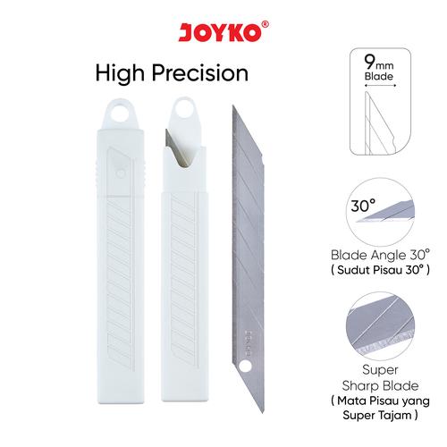 Jual Cutter Blade Refill Isi Pisau Pemotong Joyko A-100PT 1 Tube 5 Pcs ...