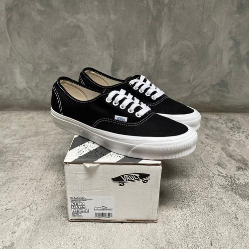 Jual Vans OG Authentic LX Canvas Black White Original - Vans Authentic ...