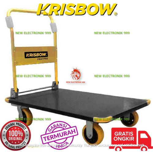 Jual KRISBOW PLATFORM HAND TRUCK 500 KG STEEL 10548174 - Jakarta Barat ...
