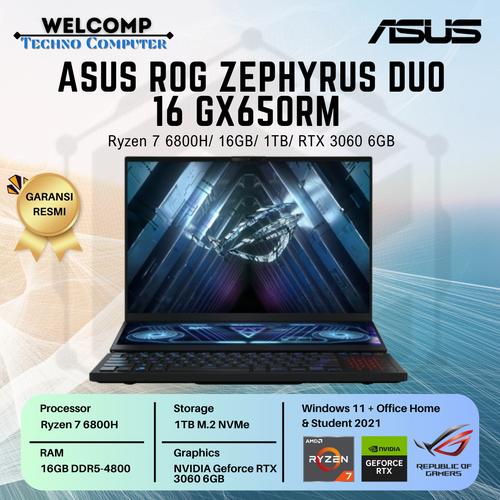 Jual Laptop Gaming Asus Rog Zephyrus Duo 16 GX 650 RM RYZEN 7 6800H ...
