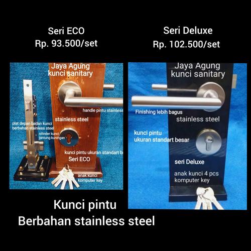 Jual Kunci Handle Pintu Rumah Set SUS304-Pisah-Handle+Body - Jakarta ...