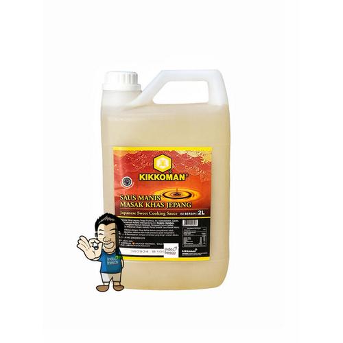 Jual Kikkoman Cuka Sushi HALAL- Japanese Sweet Cooking Sauce 2L ...