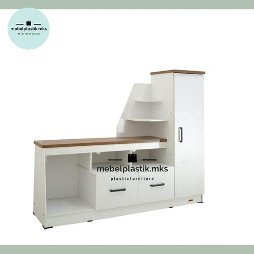 Jual Rak TV Lemari Panel/ Meja TV Buffet Minimalis Ivory Milan/ Lemari ...