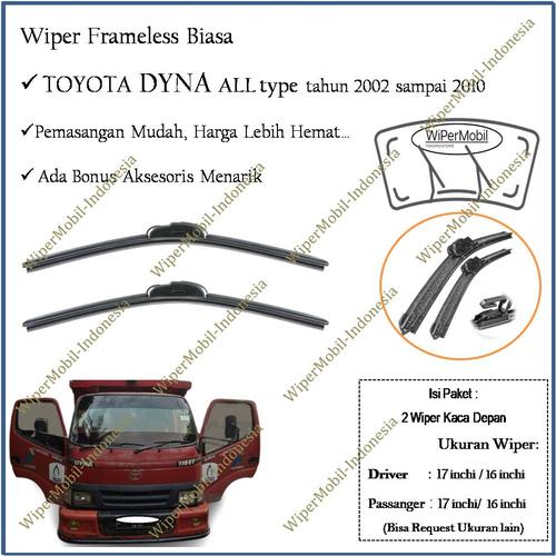 Promo Wiper Banana Toyota Dyna 2002 2003 2004 2005 2006 2007 2008 2009 ...