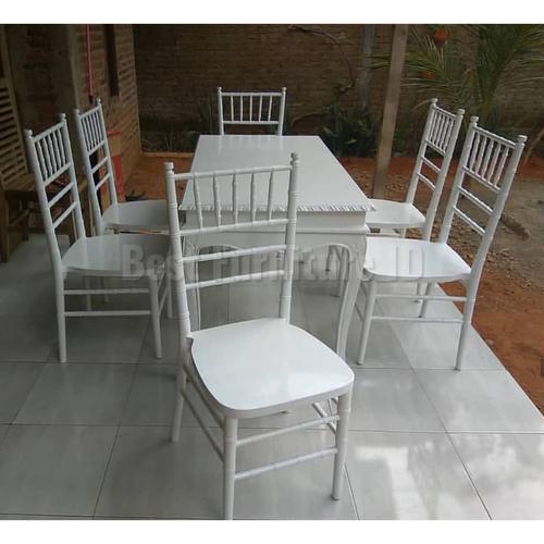 Jual Set Meja Akad Pelaminan Kursi Tiffany - Belum Finishing - Jakarta ...