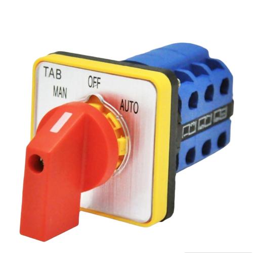 Jual Selector Switch 3 Posisi Manual Off Auto 3 Pole SA-16 TAB SA16 3P ...