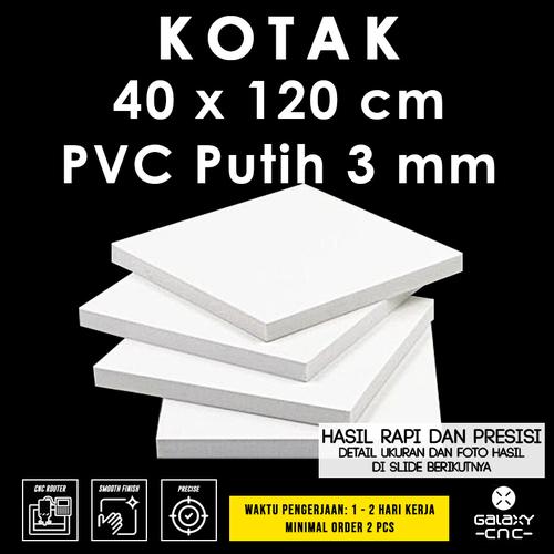Jual kotak 40 x 120 cm - PVC Tebal 3 mm - PVC Foam Board - Kota ...