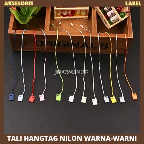 Jual Tali Hangtag/ Hang tag Nilon/Tali loop pin/Tali Label Warna( PART ...