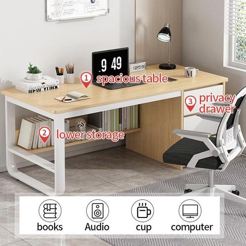 Jual Meja Kerja Minimalis Meja Komputer Meja Belajar Multifungsi Meja ...