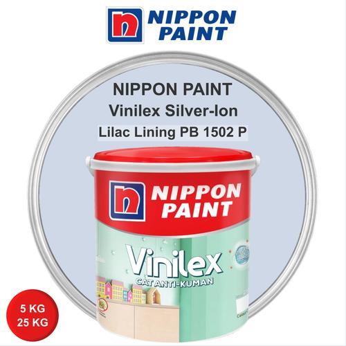 Jual CAT NIPPON VINILEX SILVER ION Lilac Lining PB 1502 P - 5 KG - Jakarta Barat - Indowarna ...