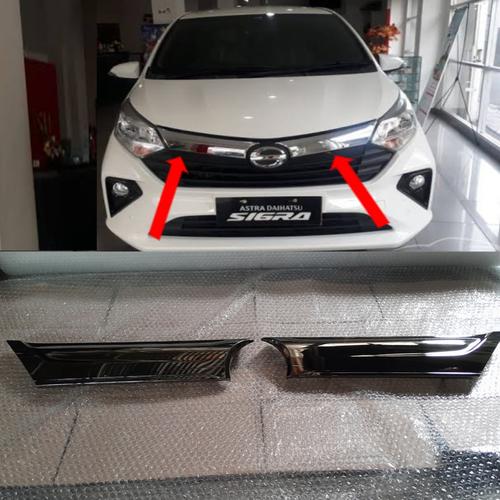 Jual LIS KAP MESIN LIS GRILL DAIHATSU SIGRA 2019 UP BLACK CHROME - Kota ...