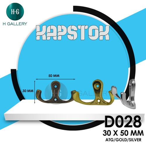 Promo D028 KAPSTOK GANTUNGAN BAJU / CANTOLAN BAJU CAPSTOK HOOK *S - D028 GOLD+BAUT - Jakarta ...