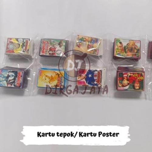 Jual Mainan Anak Kartu karakter/ Kartu tepok (50pcs) - Kab. Jember ...
