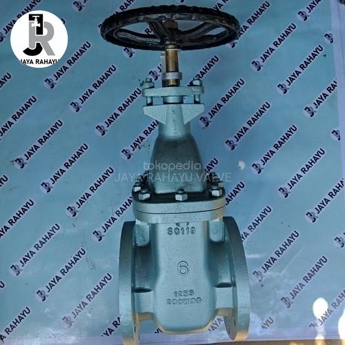 Jual Gate valve TOYO 6 inch 125S 200 WOG Flange PN 16 - JIS 10k - Kota ...