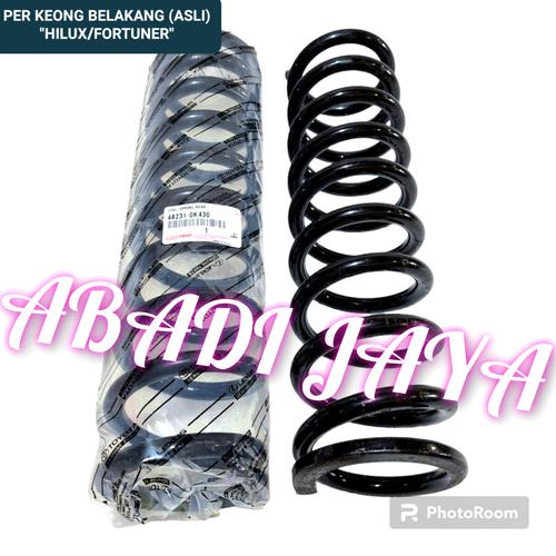 Jual COIL SPRING ATAU PER KEONG BELAKANG TOYOTA HILUX FORTUNER ORIGINAL ...