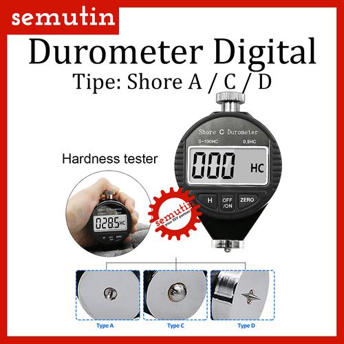 Jual Durometer Digital Shore A C D / Hardness Tester / Alat Ukur ...