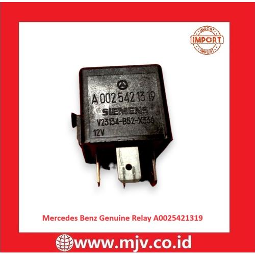 Jual Mercedes Benz Genuine 4 Pin Fuel Pump Relay A0025421319 - Kota ...