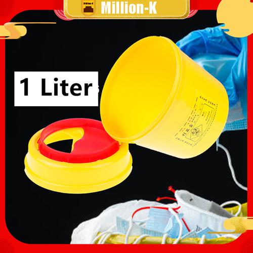 Jual 1 Liter Tempat Limbah Sharp / Sharp Container / Limbah Medis ...