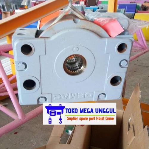 Jual READY Wheel Block DRS 200 Roda Hoist Crane DEMAG Driven Type DRS ...