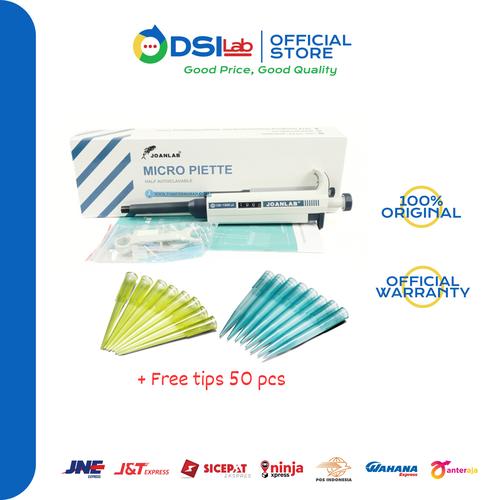Jual Mikropipet 10-100 uL. Micropipette Adjustable 10-100 uL Mikro ...