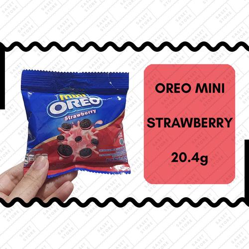 Jual Oreo Mini Strawberry 20.4g Sachet Snack Cemilan Biskuit - Jakarta ...