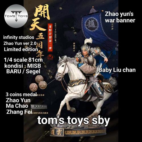 Jual Infinity Studio Zhao Yun ver 2 Limited edition 1/4 statue patung ...