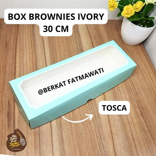 Jual Box Brownies Ivory isi 10pcs - MAROON 22 CM - Jakarta Selatan ...