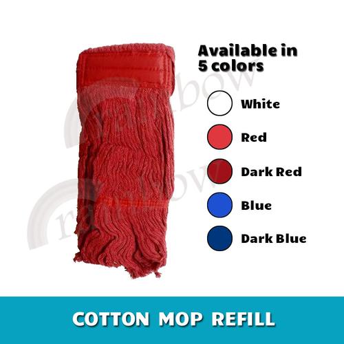 Jual Kain Pel Sumbu Merah / Cotton Mop Merah - Biru - Jakarta Barat ...