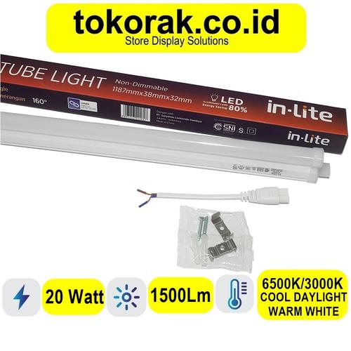 Jual INLITE LAMPU NEON LED TL T5 20W 120CM 20 WATT 120 CM IN LITE ...