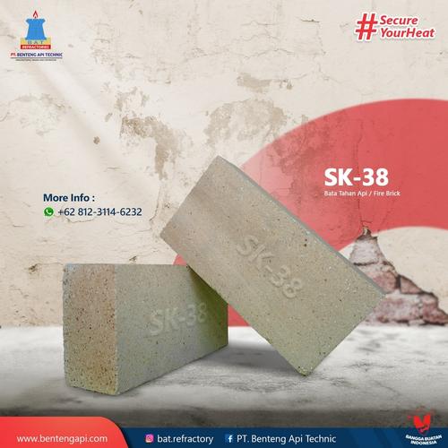 Jual BATU TAHAN API / BATA TAHAN API / FIRE BRICK SK - 38 (STRAIGHT ...