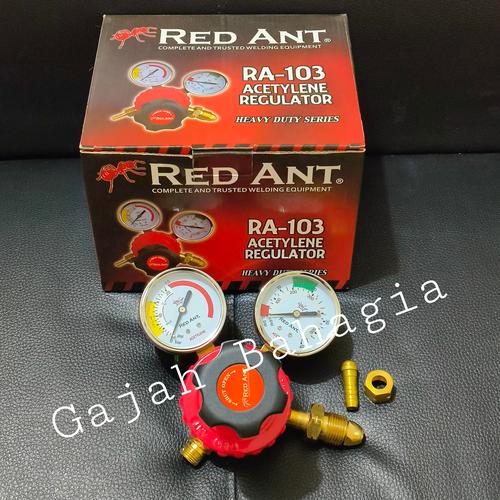Jual Regulator las Acetylene Red Ant RA-103 Heavy Duty acetyline - Jakarta Barat - Gajah Bahagia ...