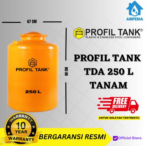 Jual Toren Air Profil Tank 250 Tanam - TDA 250 Liter - Biru - Kota ...