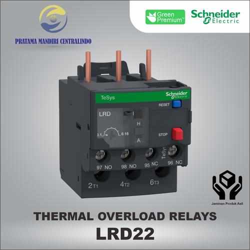 Jual LRD22 THERMAL OVERLOAD RELAY SCHNEIDER ORIGINAL SNI ( 16A - 24A ...