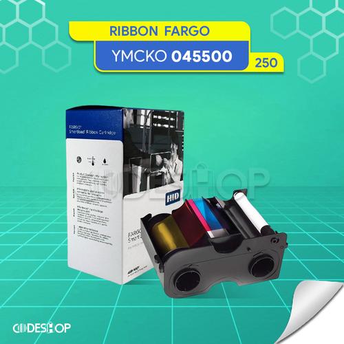 Jual FARGO DTC 1250 - ID CARD PN : 45500 YMCKO RIBBON COLOR TINTA ...