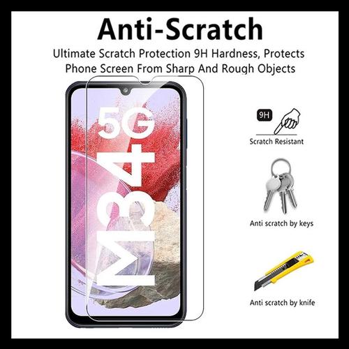 Jual Samsung Galaxy M14 / M34 / M54 5G Tempered Glass Clear Anti Gores ...
