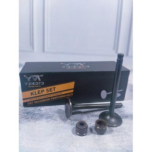 Jual Yumoto Klep Set klep api minyak Payung Valve ex in Grand Beat Mio ...